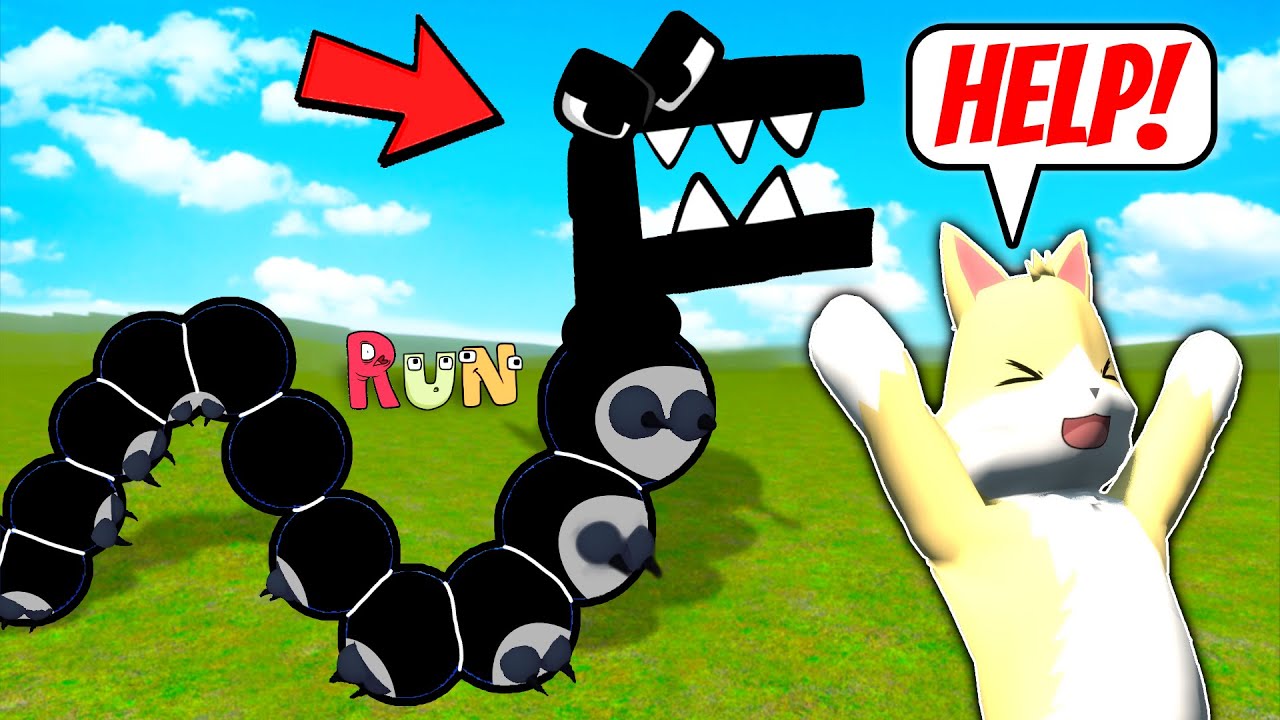 Can We Escape ALPHABET LORE SNAKE?! (Full Alphabet Horde) - YouTube