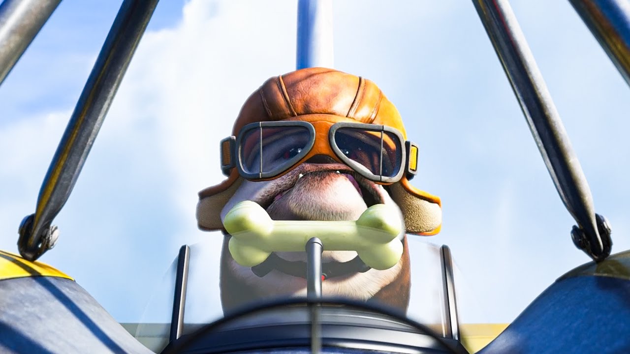Dogs Flying Planes Scene | Up (2009) | Movie Clip - YouTube
