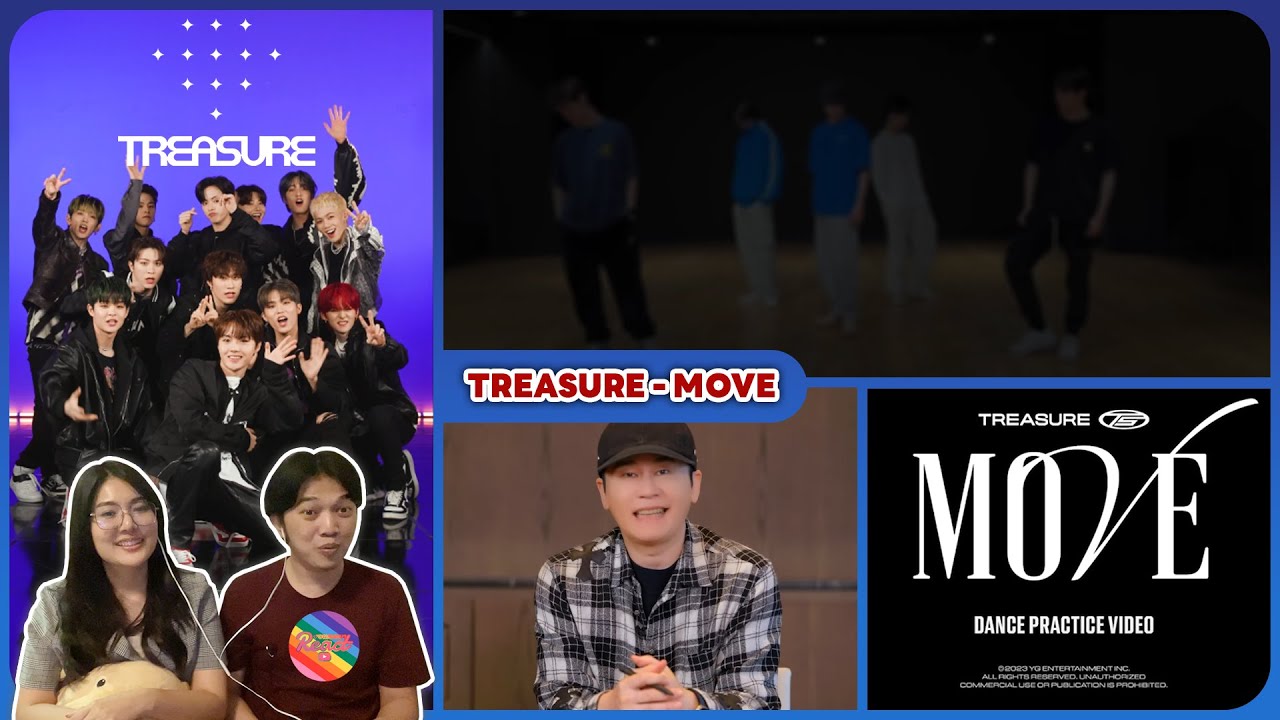 Reaction | TREASURE - MOVE | ยูนิตสานฝัน T5 เอาอะไรมาหนุ่มดอกไม้🔥#ชวน ...