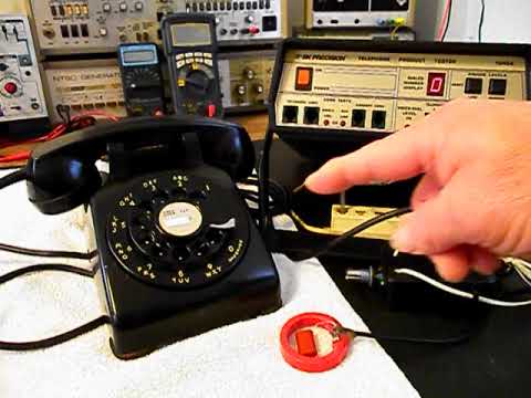 Western Electric 500 Rotary Dial Telephone Repair www.A1-Telephone.com ...