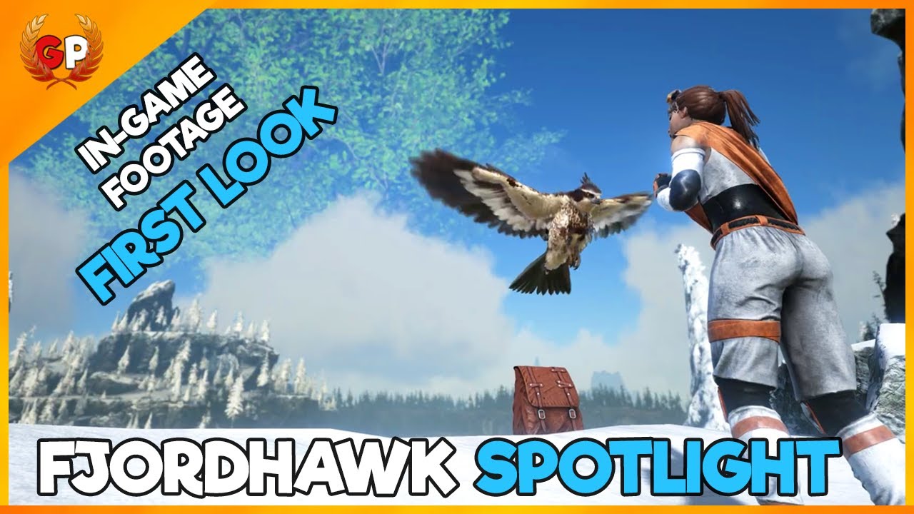 FIRST LOOK FJORDHAWK SPOTLIGHT | ARK Survival Evolved - YouTube