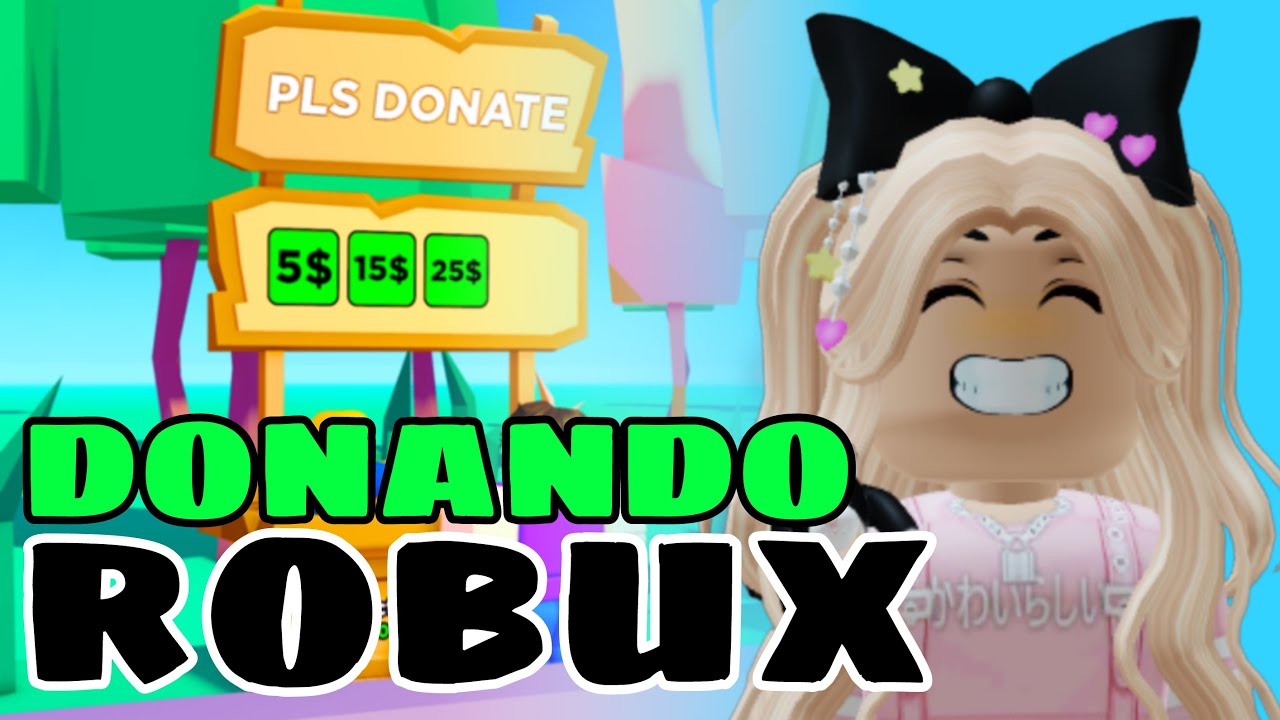 DONANDO ROBUX A MIS SUSCRIPTORES EN ROBLOX! ‎🤑 UNETE AL DIRECTO - YouTube