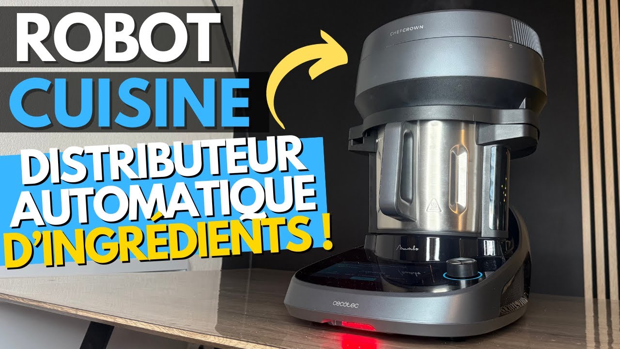 J'ai testé ce ROBOT CUISINE révolutionnaire : Il ajoute les ingrédients ...