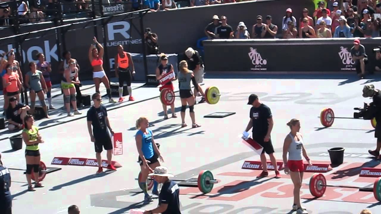 2012 CrossFit Games Woman's Clean Ladder_Lindsey Valenzuela.MOV - YouTube