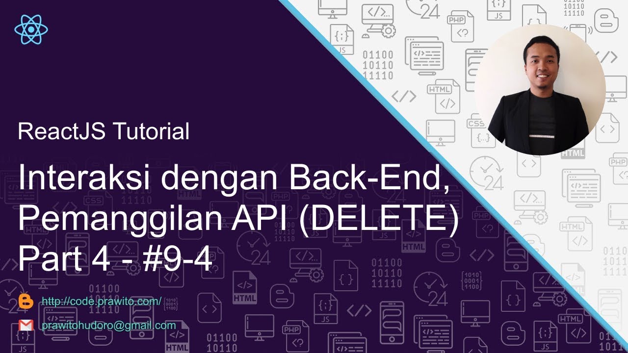 Interaksi dengan Back-End, Pemanggilan API (DELETE) Part 4 - #9-4 ...