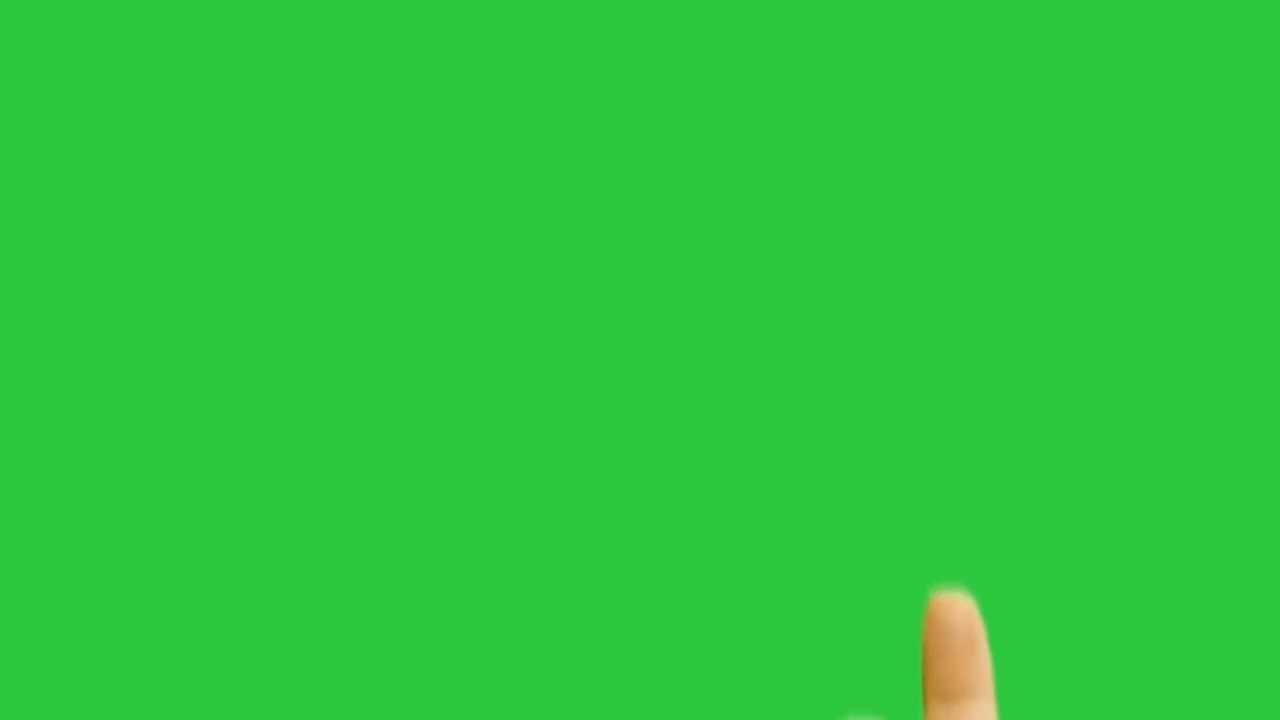 Green screen hand gesture click sound || - YouTube