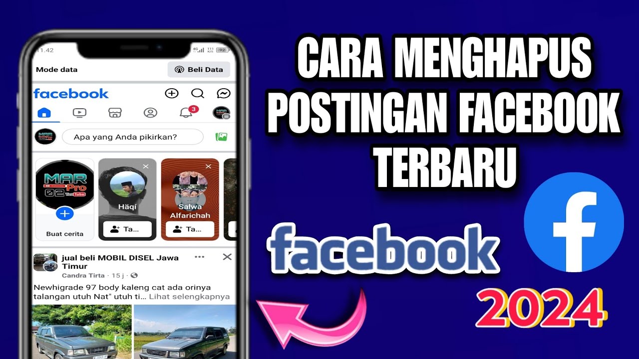 Cara Hapus Postingan Facebook Terbaru 2024 - YouTube