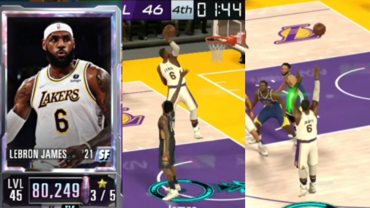 Lebron James is literally a cheat code in the game🤯 - YouTube