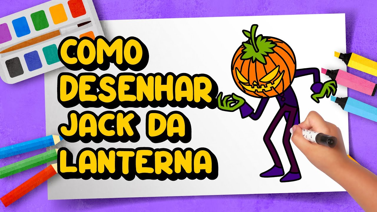 COMO DESENHAR O JACK DA LANTERNA #010 - YouTube
