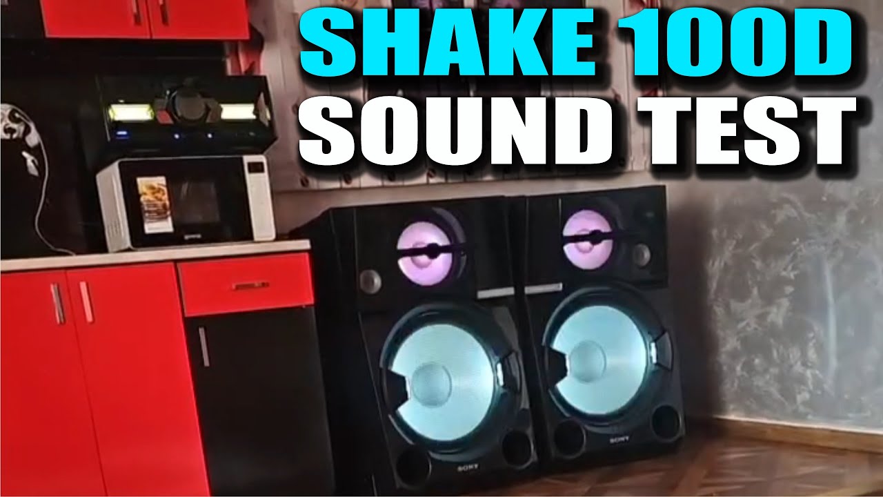 Sony Shake 100D Sound Test | Home Theater Setup In Room - YouTube