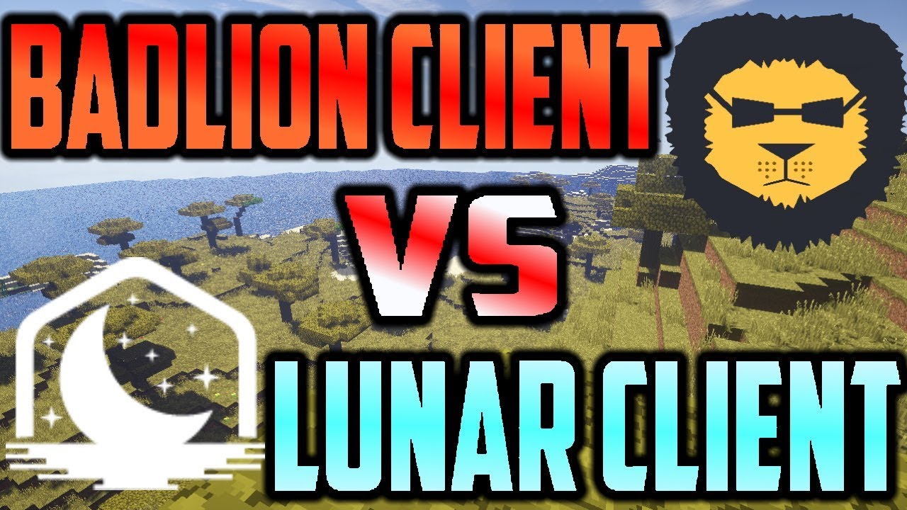 Lunar Client Vs Badlion Client - YouTube