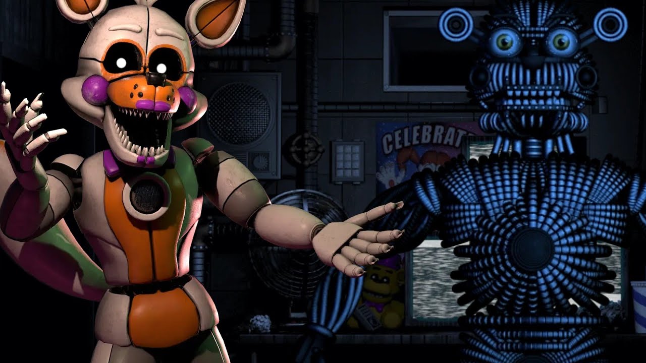 LIADA EXTREMA ENTRE LOLBIT Y YENNDO | FIVE NIGHTS AT FREDDY'S SL CUSTOM ...