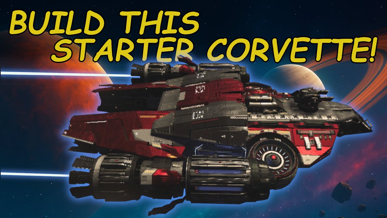Build This Starter Corvette No Mans Sky | NMS Fresh Start Corvette ...