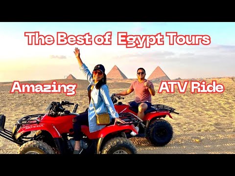 EGYPTIAN ADVENTURE: ATV RIDE AT PYRAMIDS OF GIZA - YouTube