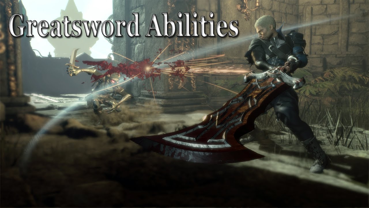 Final Fantasy Origin: All combo abilities (Greatsword) - YouTube