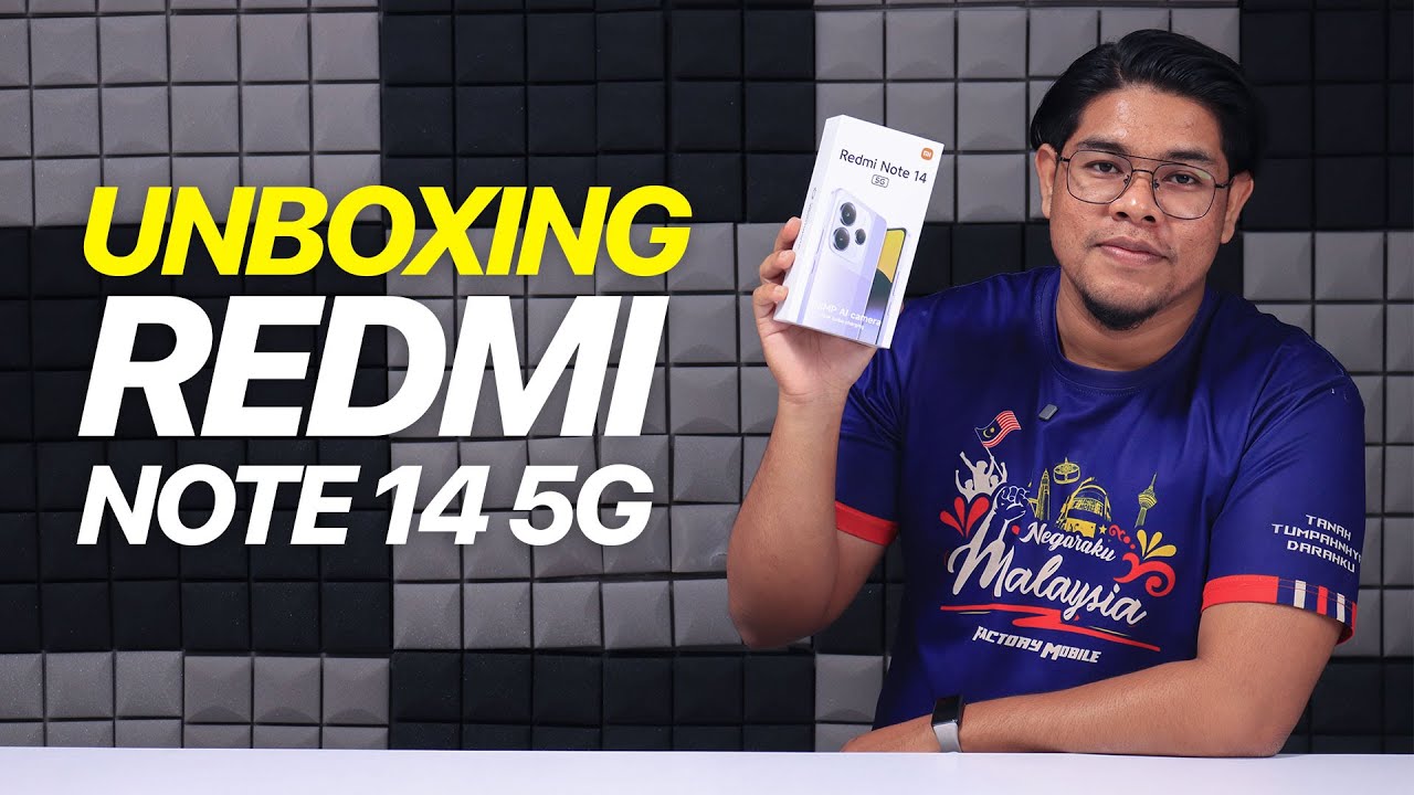 Unboxing Redmi Note 14 5G : Sekadar Tambah 5G? - YouTube