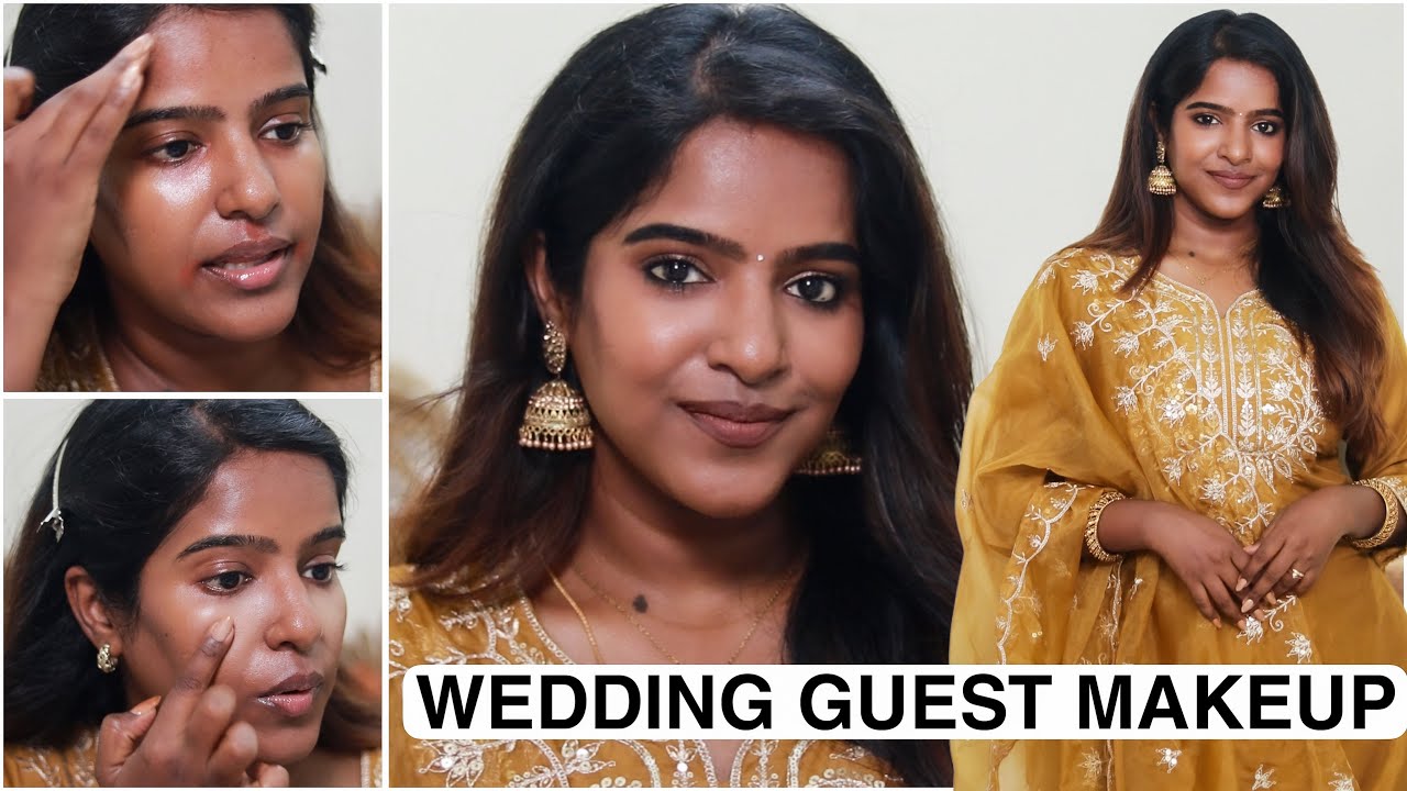 Step By Step Beginner Friendly Wedding Guest Makeup Look-Simple ...
