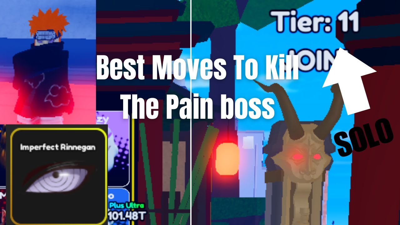 Best moves To Defeat The Pain Boss | Anime fighting Simulator X / AfsX ...