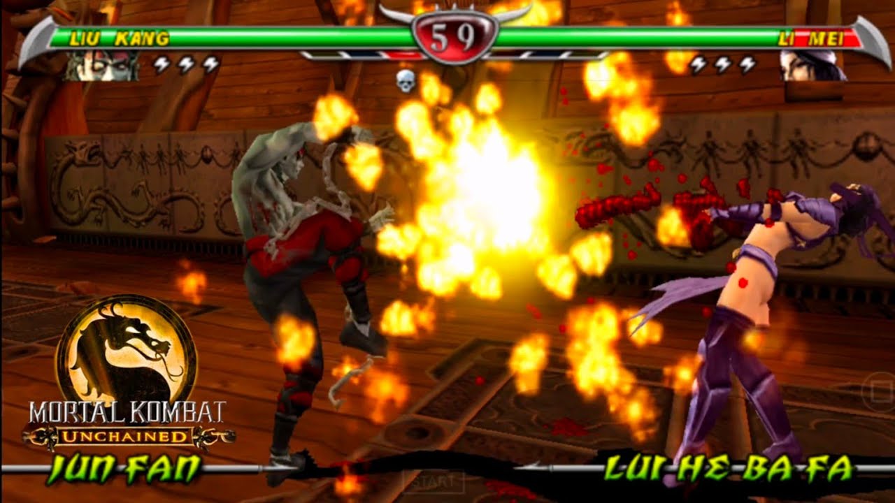 Mortal Kombat _ Mortal Kombat Unchained (LIU KANG Fatality) Android ...