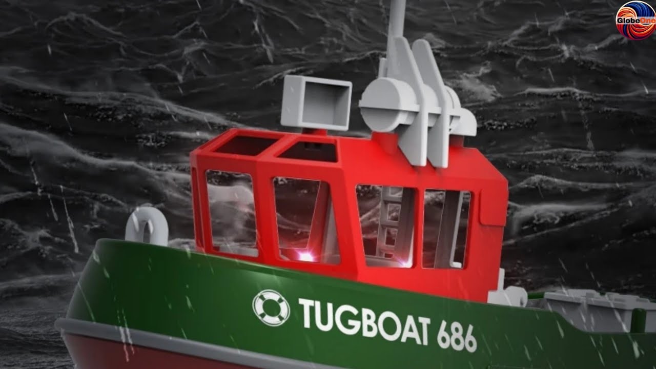 High-Speed Fun with the Remote Control Tugboat 686 | Unboxing & Test ...
