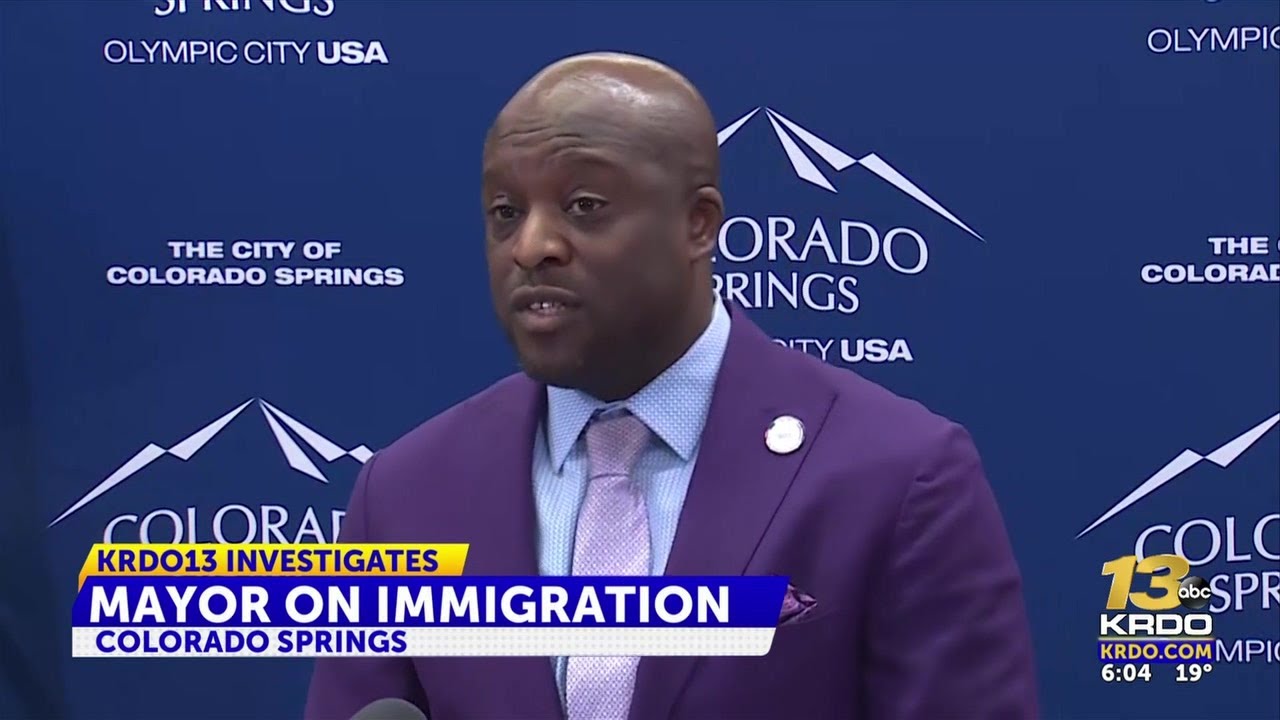 Colorado Springs mayor speaks on immigration enforcement under new ...