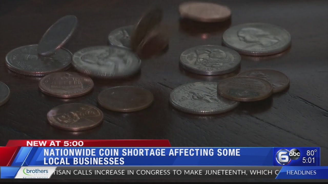Nationwide coin shortage affecting some local businesses - YouTube