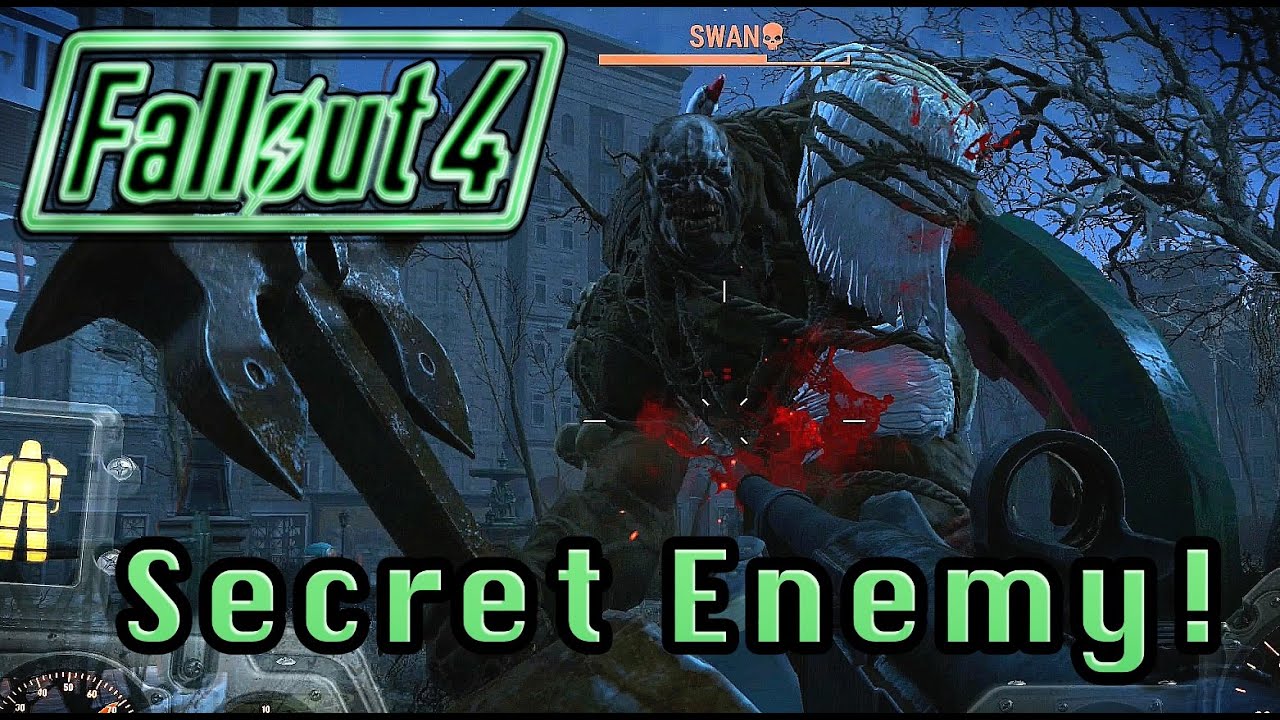 The SWAN... (Secret Enemy!) | Fallout 4 - YouTube