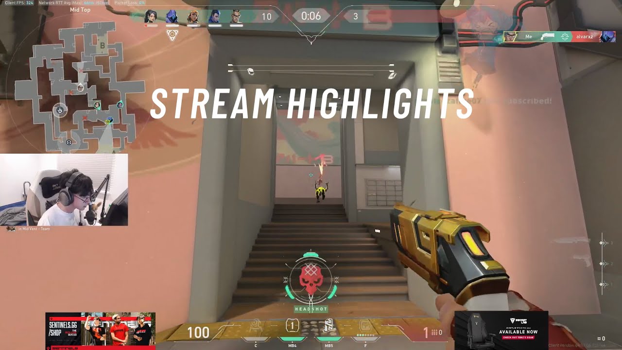 TenZ - Stream Highlights [ 10/5 ] - YouTube