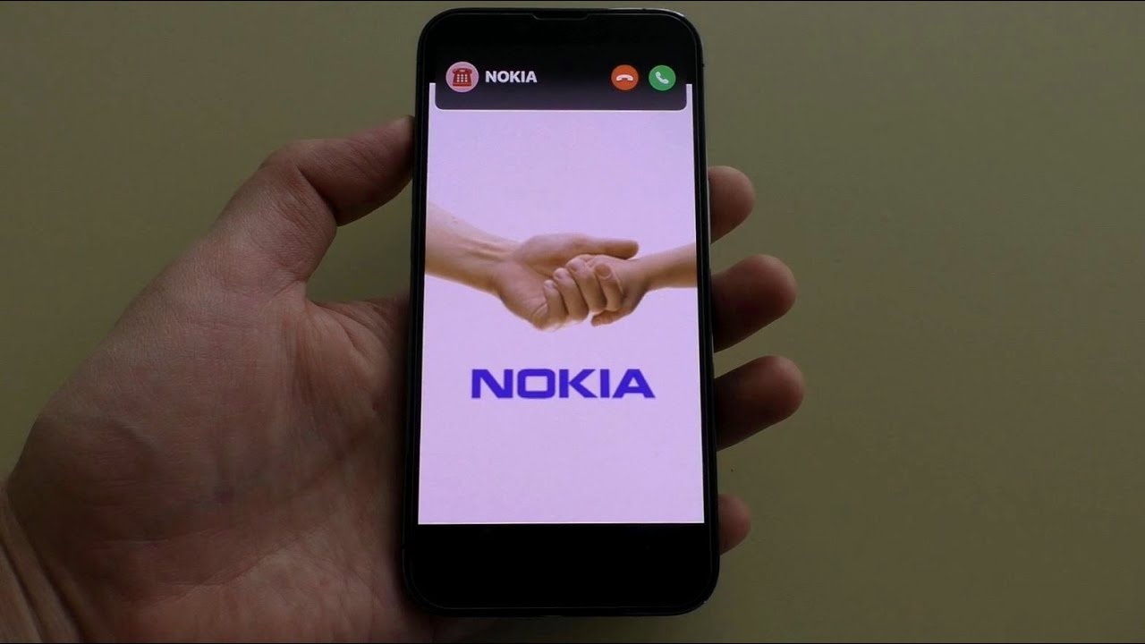 Nokia in iPhone 13 Pro Fake Incoming Call - YouTube