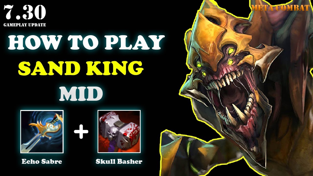 How To Play Sand King Mid Lane | Carry Build | Dota 2 - YouTube