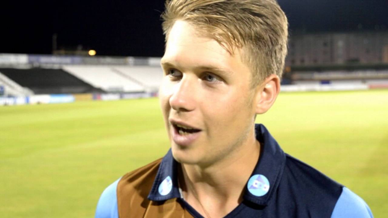 INTERVIEW: Matt Critchley delighted with win over Worcestershire - YouTube