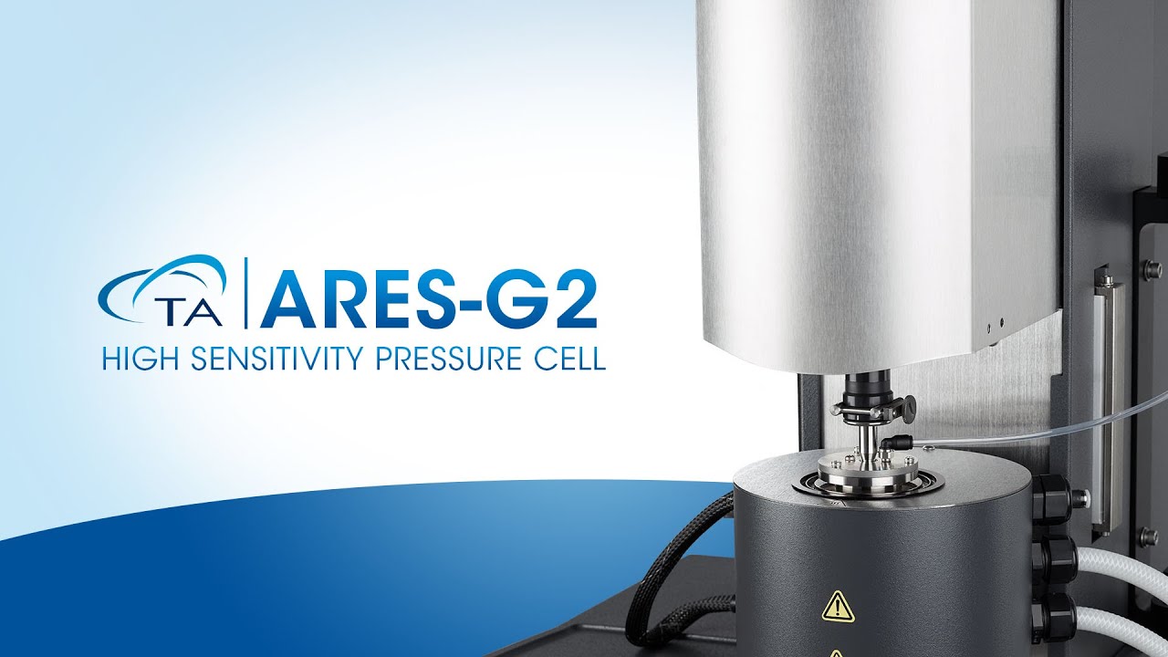 ARES-G2 High Sensitivity Pressure Cell from TA Instruments - YouTube