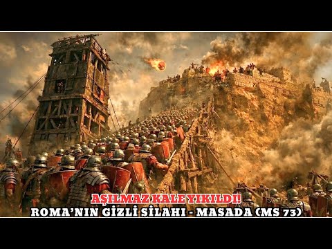 Masada’nın AŞILMAZ Kalesini YOK EDEN GİZLİ SİLAH! | MS 73 Kuşatması