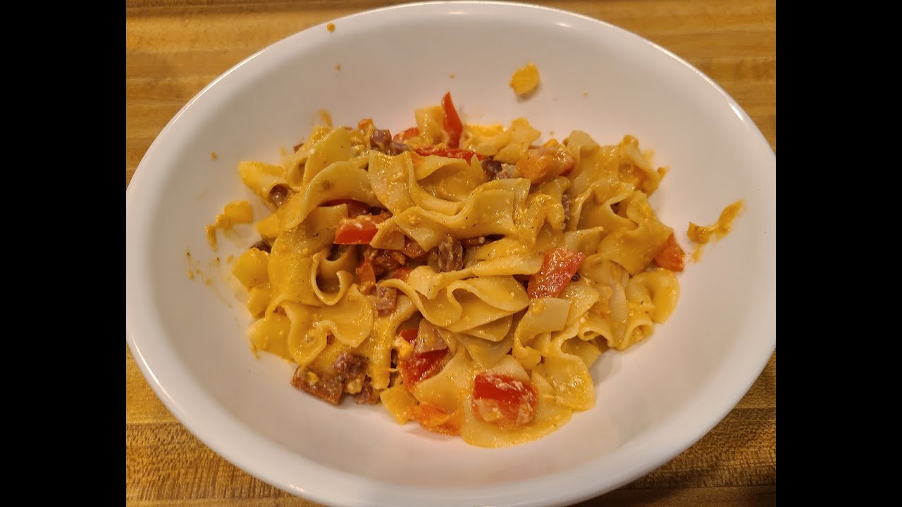 Leftover Egg Noodle Surprise - YouTube