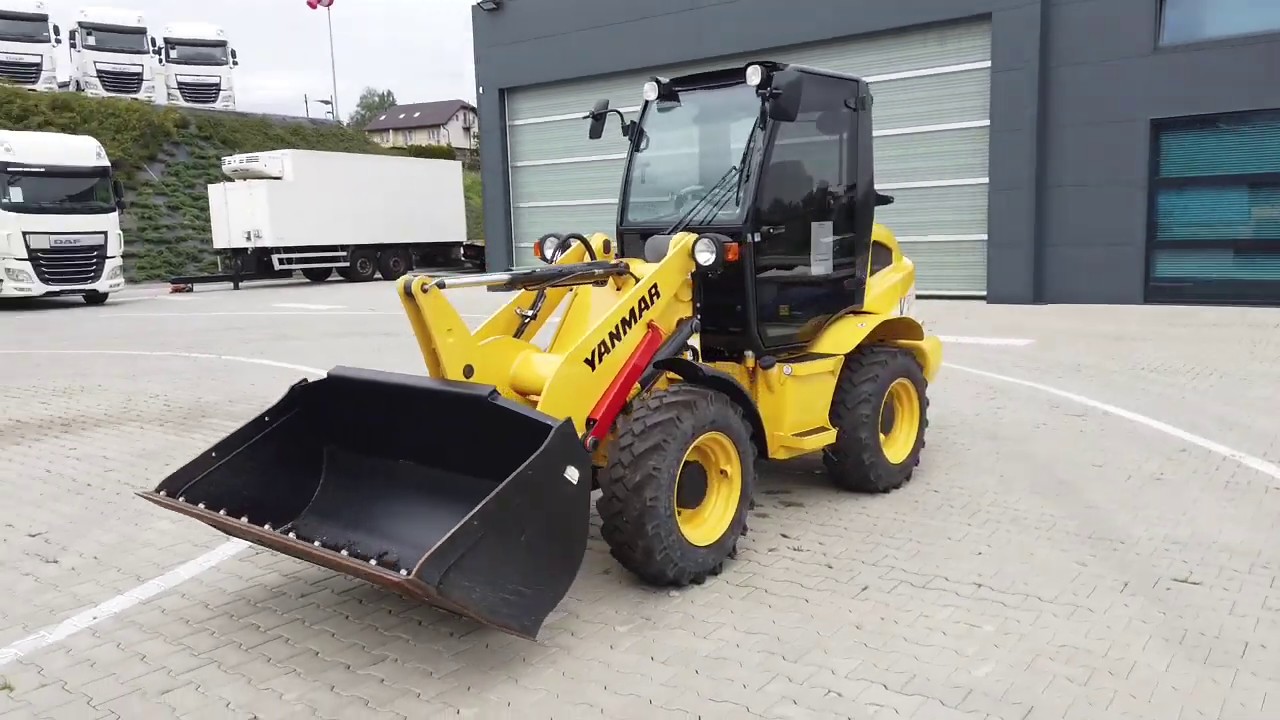 YANMAR V7 NEW WHEEL LOADER FOR SALE ! - YouTube