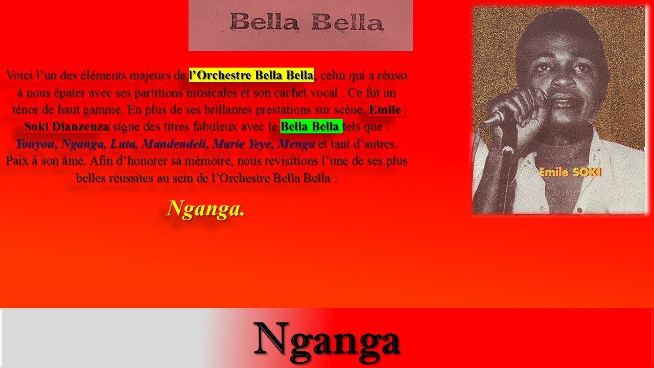 Nganga 1&2 Un Chef D'Œuvre Signé Le Tout Jeune Paul Emile Soki ...