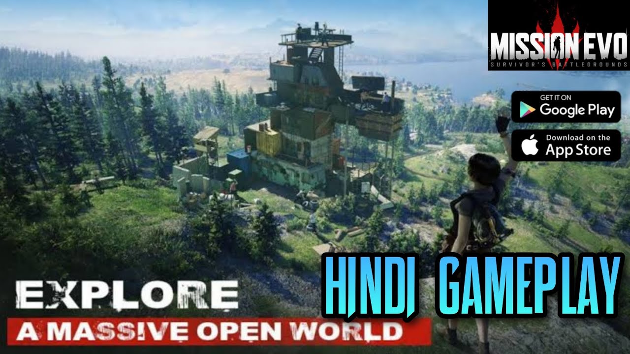 Mission Evo Gameplay Hindi | New Survival multiplayer Games | AV Gaming ...