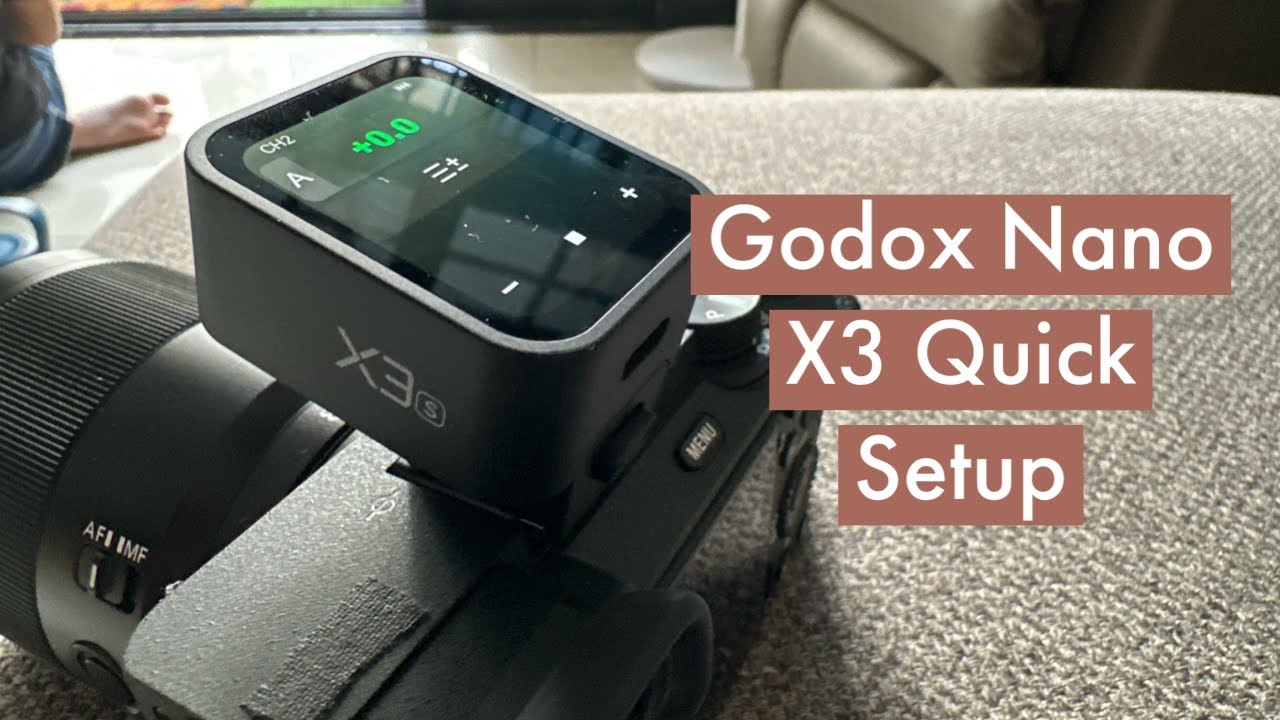 Godox Nano X3 Setup - YouTube