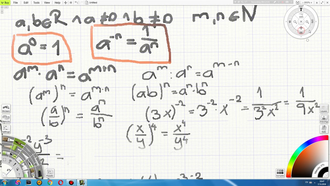 STEPENOVANJE - REŠENI ZADACI - YouTube