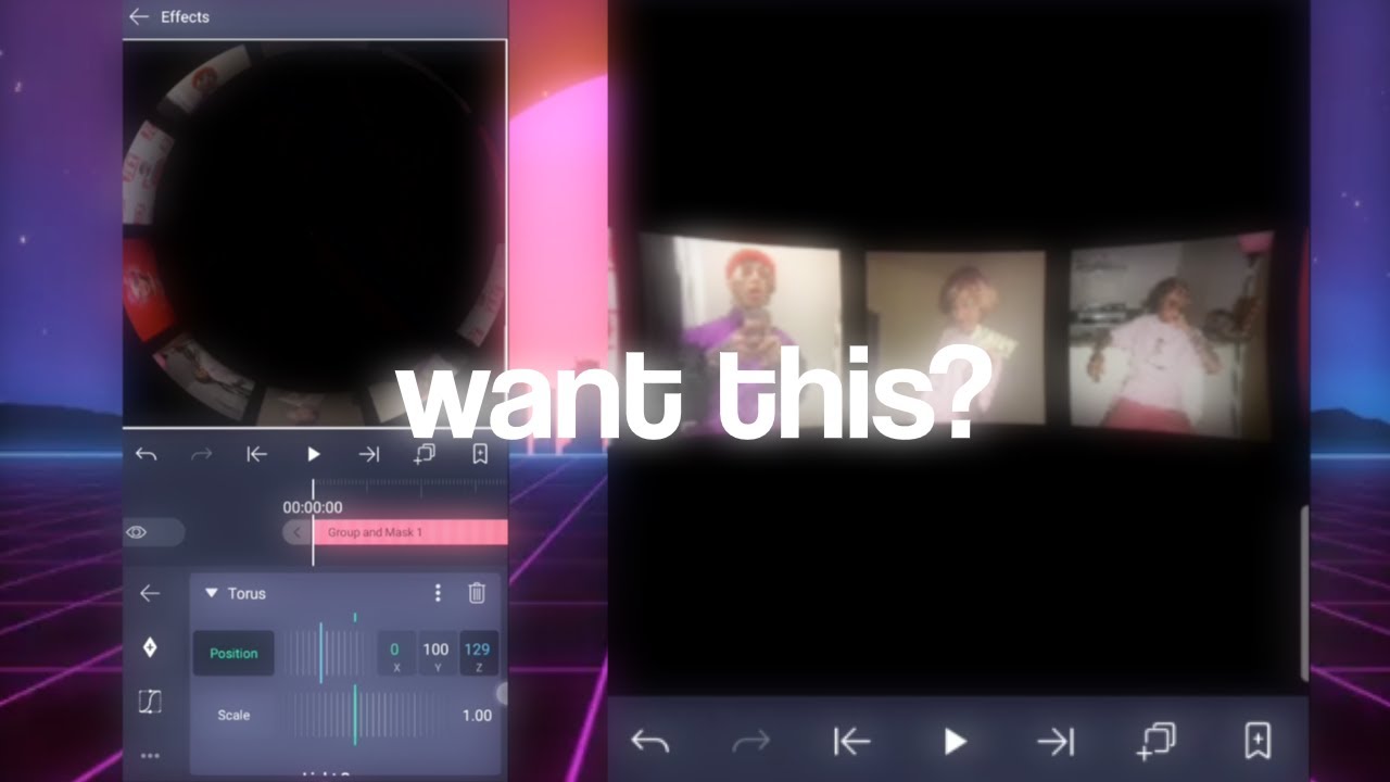 Torus tutorial in ALIGHT MOTION - YouTube