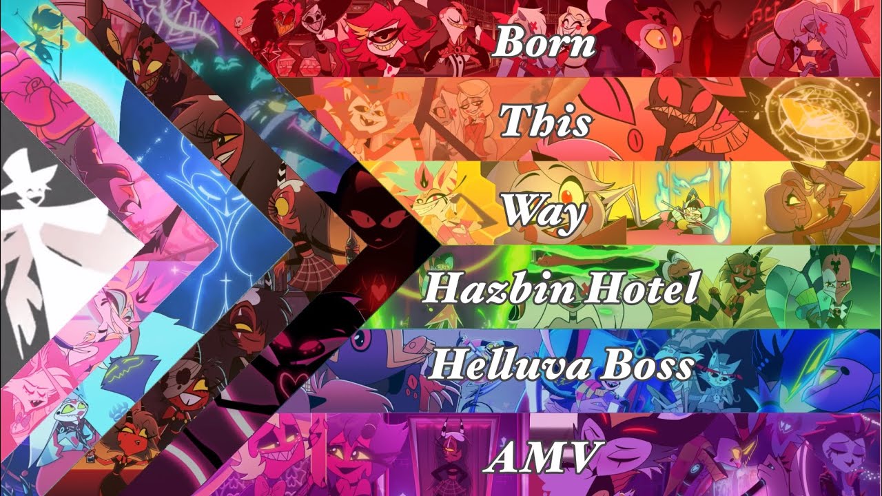 Born This Way - Hellaverse AMV - YouTube