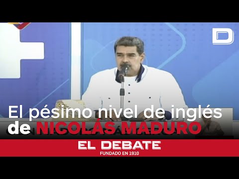 Maduro trata de mandar un mensaje en inglés a Biden y provoca las risas por su desconocimiento