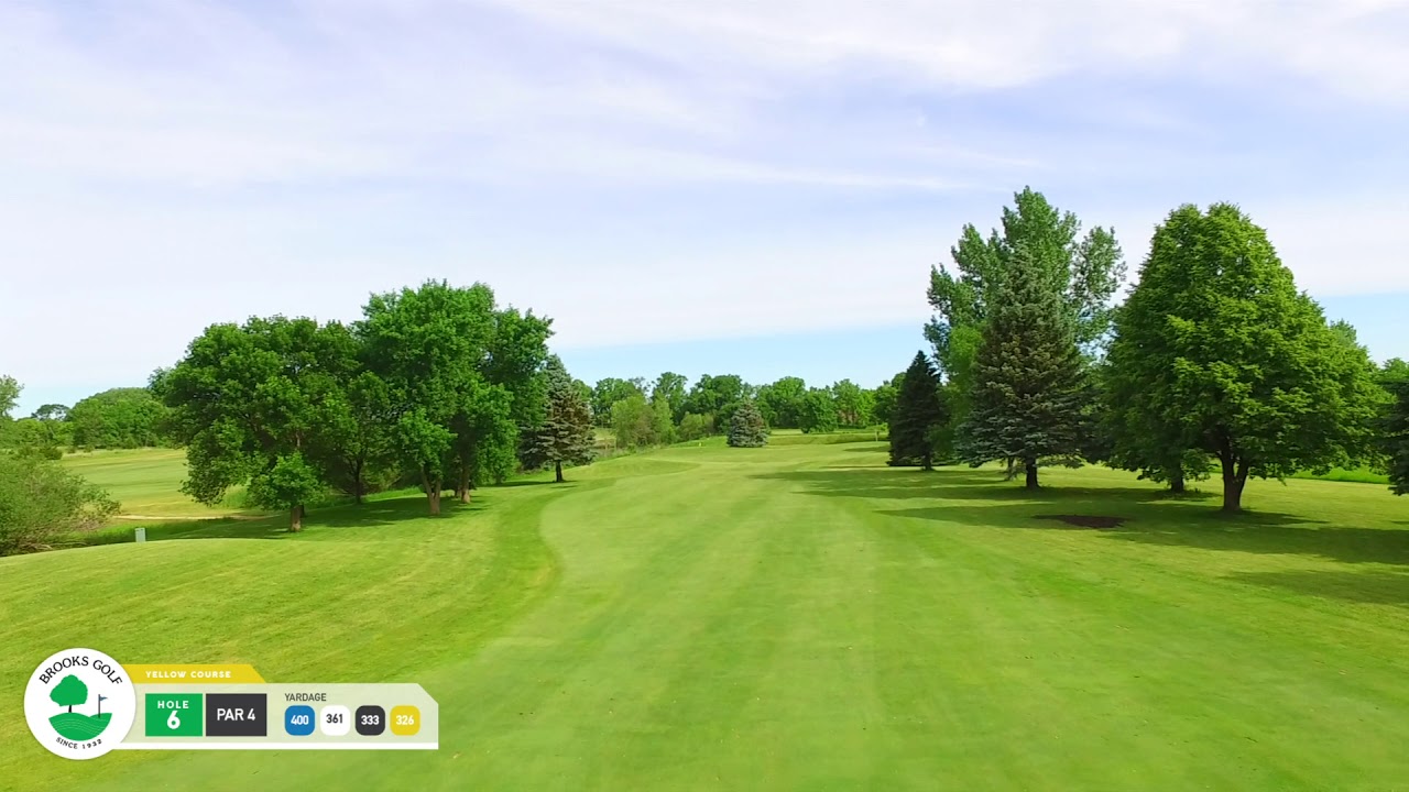 Brooks Golf | Yellow Course | Hole 6 - YouTube