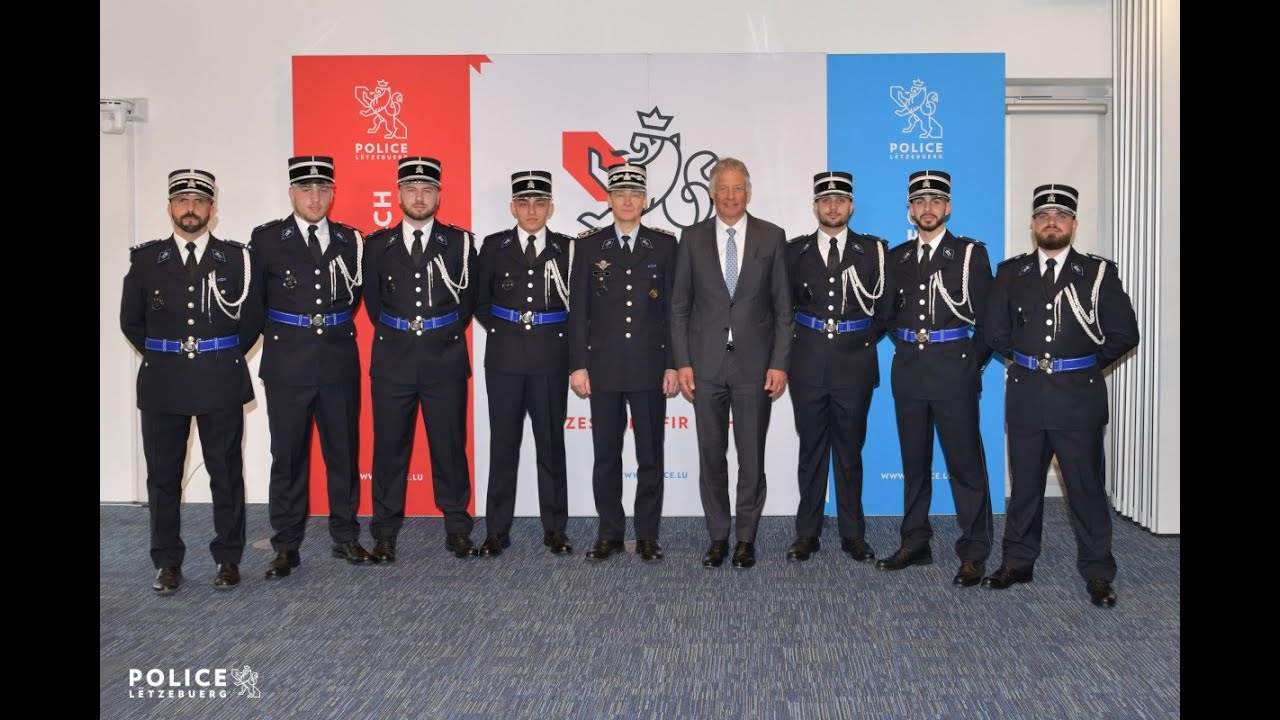 Vereedegung vun 6 Kandidate vun der 4. Promotioun vum „Groupe de ...