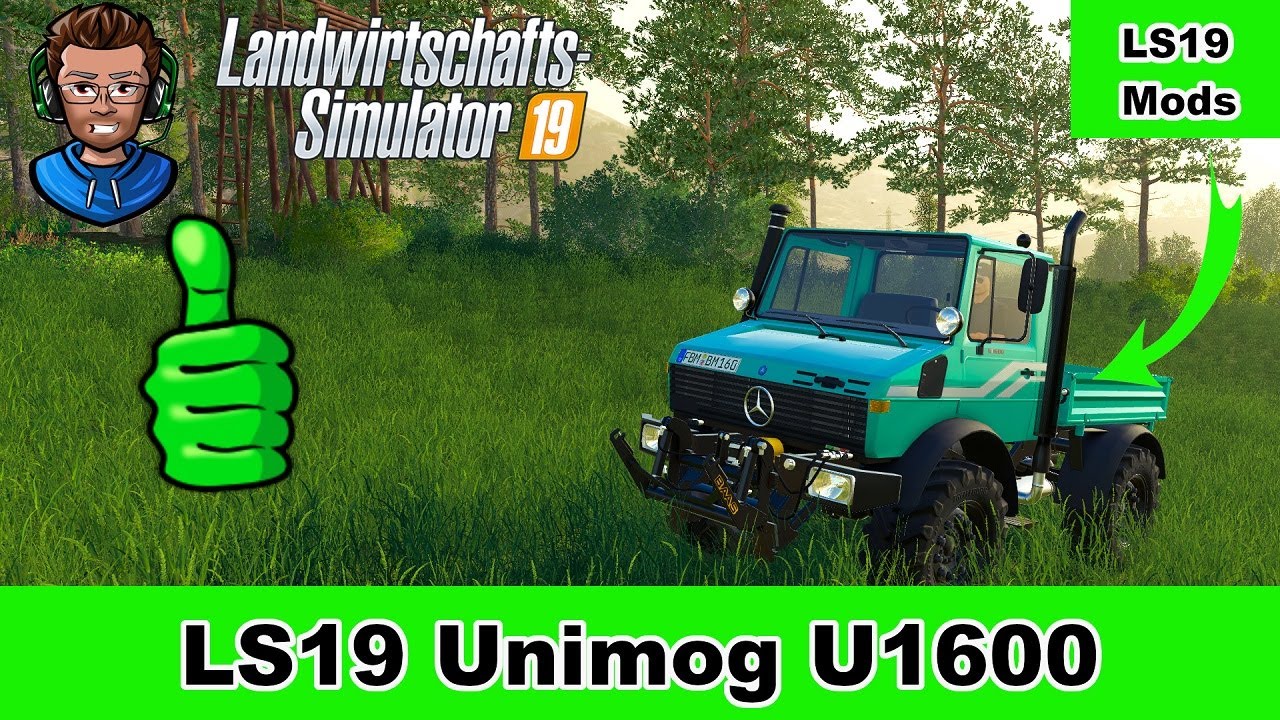 LS19 Unimog U1600 | LS19 Modvorstellung | LS19 Mods - YouTube