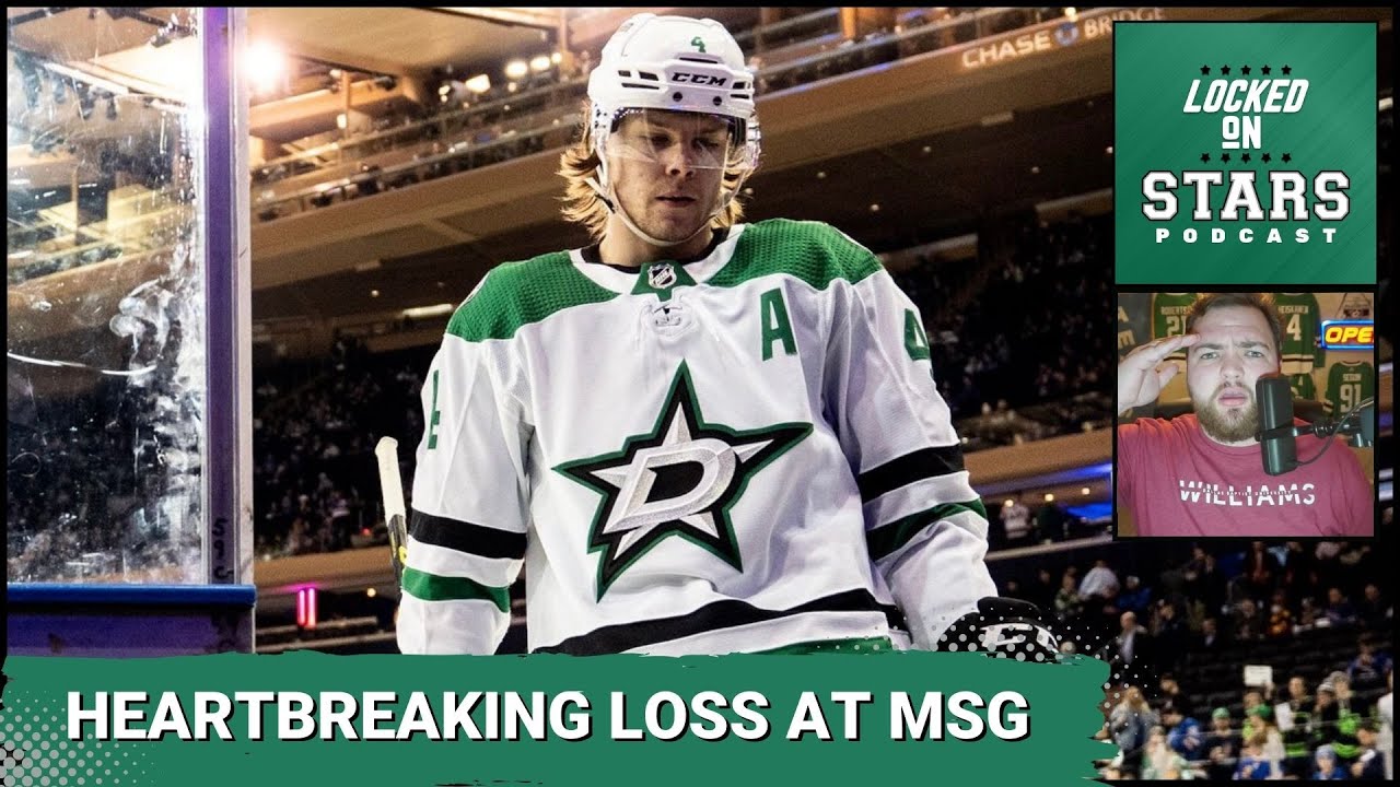The Dallas Stars Suffer Heartbreak in Dramatic OT Loss to the New York ...