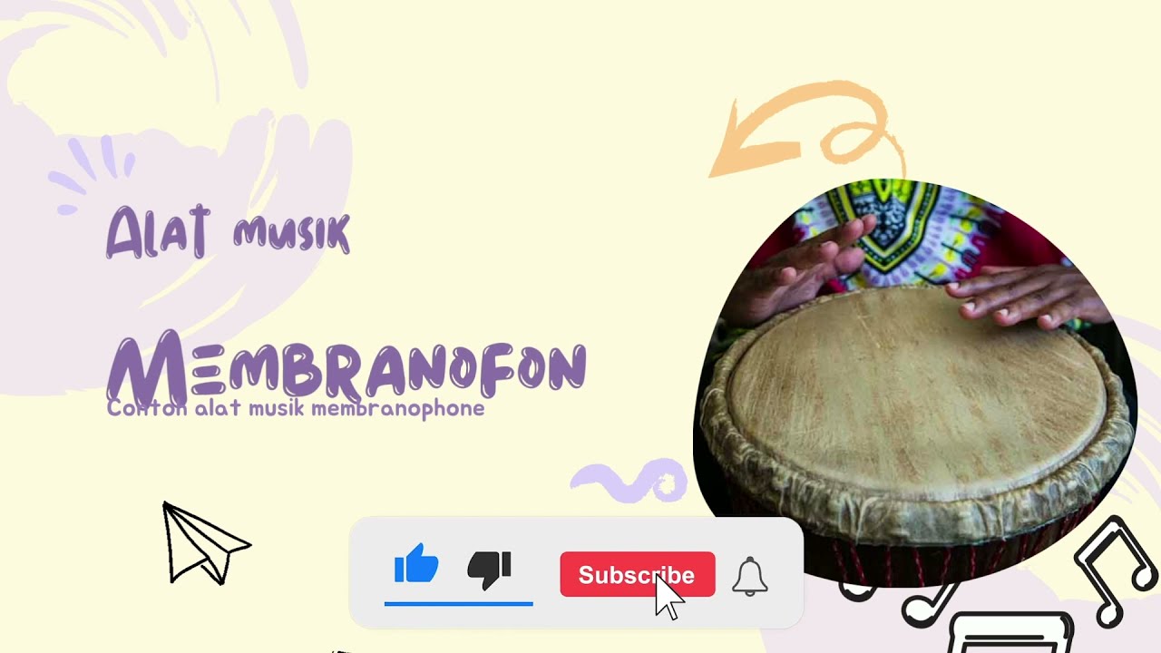 10 Alat Musik Membranophone Modern dan Tradisional - YouTube