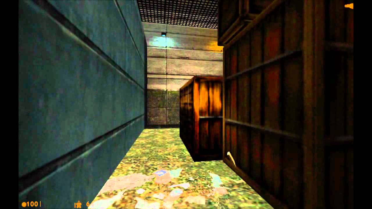 Half-Life - Star Wars style trash compactor escape - YouTube