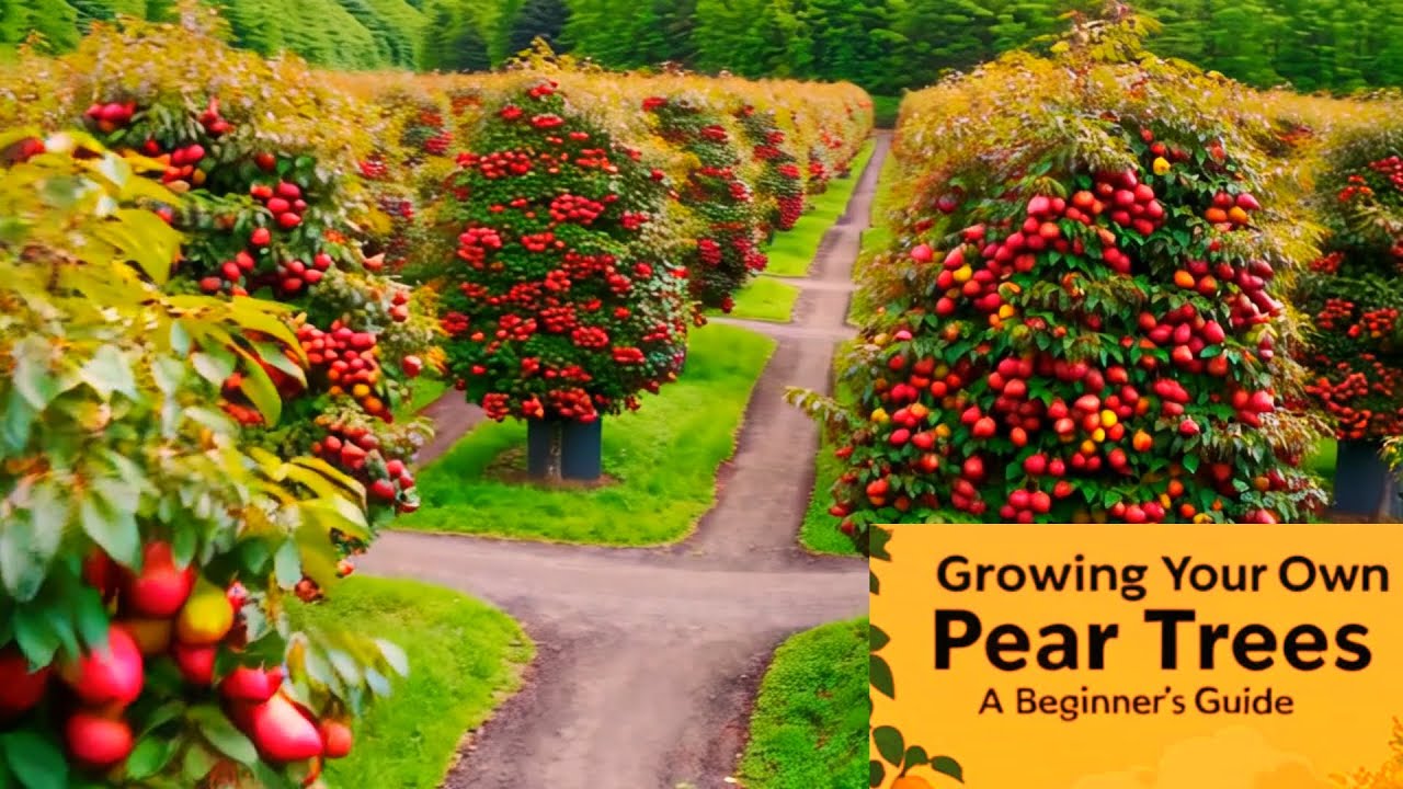 Growing Your Own Pear Trees A Beginner's Guide - YouTube