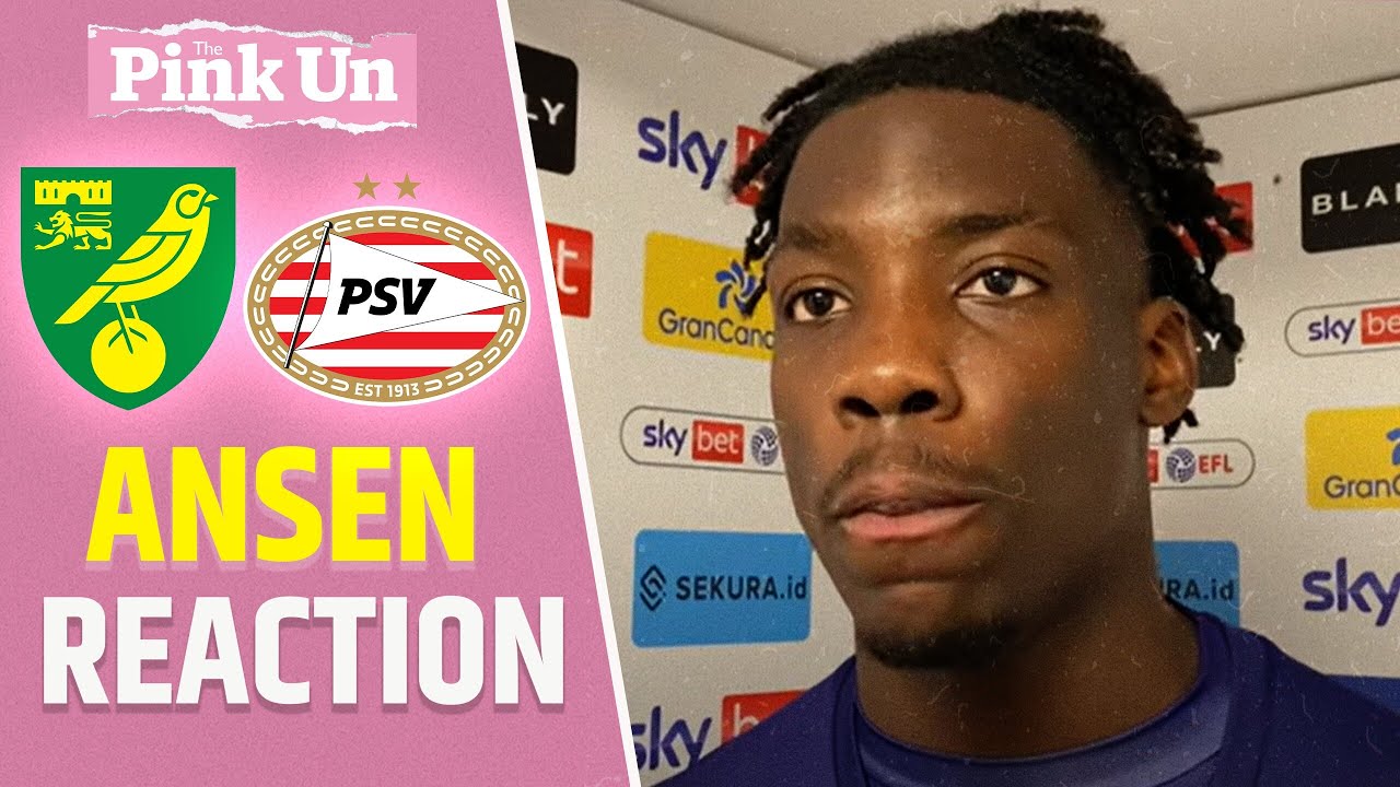Caleb Ansen Reaction | Norwich City U21s 2-0 PSV Eindhoven U21s | The ...